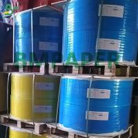 China 50-120gsm Clear Image Coated Carbonless NCR Copy Paper  CB / CF / CFB Rolls for Invoices and Receipts Bill printing for sale