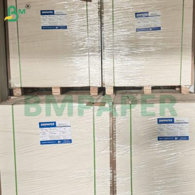 China 0.6mm Natural White Good Print Effect Absorbent Coaster Paper Sheets for sale
