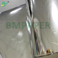 China 68g 70g High Stiffness & Foldability Silver Metalized Board For Cosmetic Packaging Luxury packaging for sale