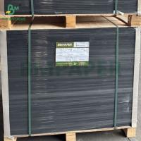 China 1200grs 1600grs Super Smooth Black Cardboard 70cm x 100cm for Rigid Boxes for sale