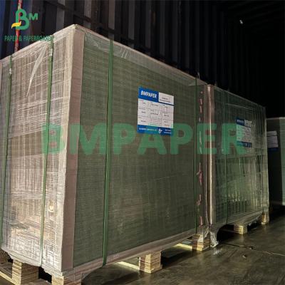 China 1.2mm 1.4mm Colored Bule Green Coated Grey Back Cardboard For Making Box for sale