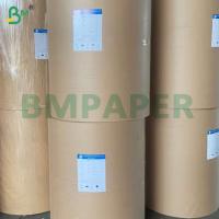 China 0.55mm White Smooth Surface Washable Kraft Paper Rolls 150cm*100m for sale