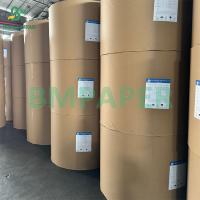 China 120gsm Single Side PE Coated Food Wrapping Packing Brown Kraft Paper for sale