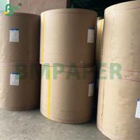 China Recycled 70gsm 85gsm Single Side Metallized Silver Kraft Paper Roll for sale