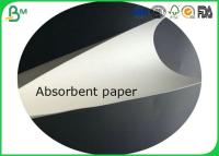 China Wood Pulp Uncoated White Absorbent Paper For Making Hotel Coaster for sale