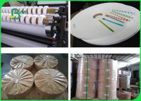 China Eco - friendly and Compostable Width 13mm 27MM 33MM Food Grade Kraft Paper Roll for sale