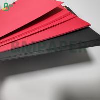 China 250gsm 300gsm Black Red Colored Rigid Cardboard For Gift Boxes High Stiffness for sale