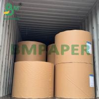 China 80g 100g Food Grade Brown Extensible Kraft Paper For Food Wrapping for sale