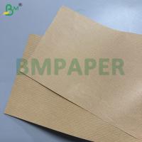 China 60g Machine Glazed 1 Side Stripped Brown Kraft Paper For Pouches for sale