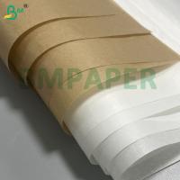 China 40g 45g 50g White & Brown Waterproof & Moisture - Resistant Baking Paper Double - Sided Silicone Coating Food Packaging Microwave Safe for sale