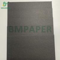 China Moisture Proof 1.1mm 1.2mm Black Paperboard Recyclable Cardboard Box Material for sale