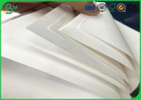 China Eco - Friendly 100g 120g White Kraft Paper Rolls For Packages for sale