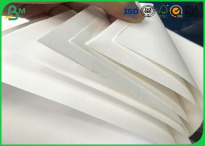 China Eco - Friendly 100g 120g White Kraft Paper Rolls For Packages for sale