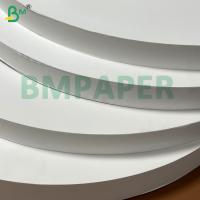 China 24g 28g 6000m Roll White Food Grade good stiffness Straw Wrapping Paper For Drink Straw Straw packaging for sale