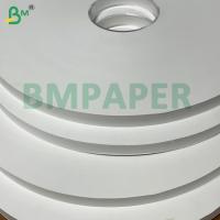 China 24g 28g 6000m Roll White Food Grade good stiffness Straw Wrapping Paper For Drink Straw Straw packaging for sale