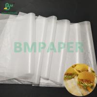 China 20gsm White Greaseproof Translucent Bread Mat Paper Wax Glossy Paper for sale