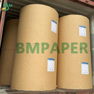 China 36gsm White and Brown Glass Lining Paper High Performance to Steel and Glass Surface for sale