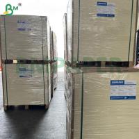 China 3mm White Wood Pulp Made Display Paper Board For Hanging Signage 1220 x 2440mm for sale