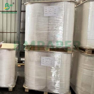 China 26grs Plain White Food Grade Paper Rolls for Wrapping Disposable Straws for sale