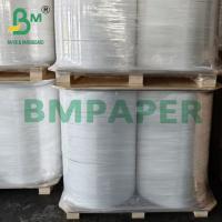 China 26g Food Grade Pure White Straw Wrapping Paper For Drinking 28/29mm x 6000m for sale