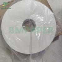 China 25gsm 28gsm White Plug And Straw Wrapping Paper Plastic Straw Packaging for sale