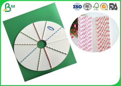 China Biodegradable 60g Surface Papaer and 120g Bottom Paper Food Grade Paper Roll For Paper Straws for sale