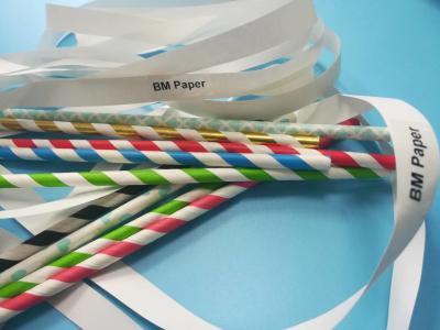 China 24gsm 28gsm 60gsm Grade Biodegradable White Craft Paper For Pipe Straw for sale