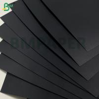 China 80gsm Smooth Matte Good Folding Black Kraft Paper For Gift Packing Shopping Bags for sale