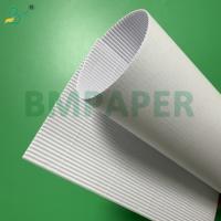 China White Mic-Corrugated Paper Rolls 100cmx50m,  2 Layers 70gsm + 70gsm for sale
