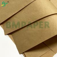 China 80gsm-100gsm High Expansible Brown Kraft Paper For Food Packaging Bags for sale