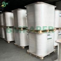 China 24Gsm 28Gsm Food Grade Straw Packaging Paper Rolls 35mm Roll Width for sale