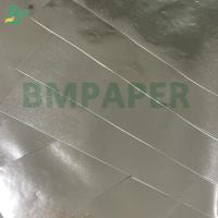 China 70gsm High Strength Printable Food grade Silver Aluminium Paper For Packaging Hamburger Cookies for sale