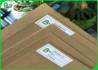 China ISO Certified 250gsm - 850gsm High Grade Imported Paper Solid Board , Brown Kraft Paper for sale