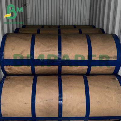China 50g Natural Brown Virgin Wood Pulp Coffee Filter Paper Roll 300mm for sale