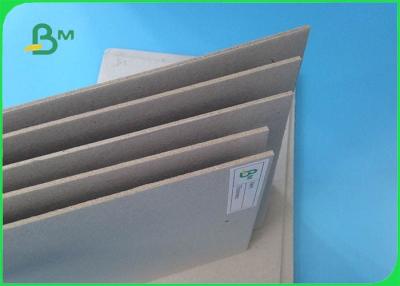 China Recycled Pulp 1.0mm 1.5mm Thickness Uncoated Grey Paper Board For Boxes for sale