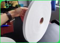China Eco - Friendly 10mm - 600mm Width 60GSM 120GSM White Food Grade Paper for sale