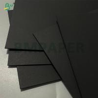 China 350gsm Double Side Black Kraft Paper 8.5 X 11'' Sheet For Scrapbook Craft for sale