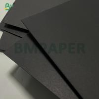 China 350gsm Double Side Black Kraft Paper 8.5 X 11'' Sheet For Scrapbook Craft for sale