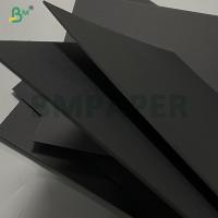 China 350gsm Double Side Black Kraft Paper 8.5 X 11'' Sheet For Scrapbook Craft for sale