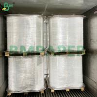 China 24Gsm Food Grade Customized Logo Straw Packaging Paper Rolls for sale