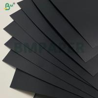 China 130gsm Black Paper Board Folding Resistant For Business Printing and Business Cards for sale