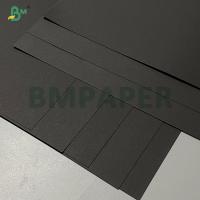 China 130gsm Black Paper Board Folding Resistant For Business Printing and Business Cards for sale