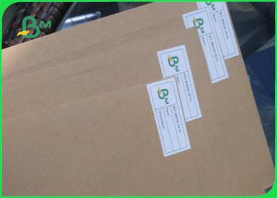 China 250gsm 300gsm 350gsm Good Stiffness Brown Kraft Liner Paper 70 * 100cm for sale
