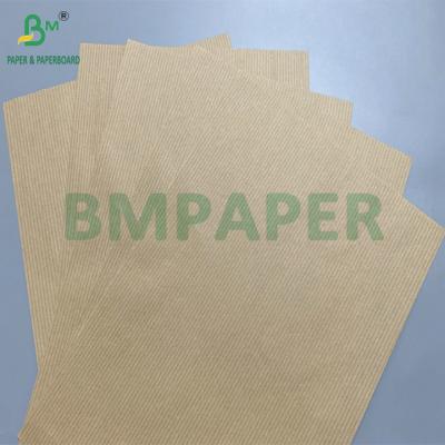 China 60g 70g Thickened Tough Striped Kraft Paper Suitable For Handmade Gift Wrapping for sale