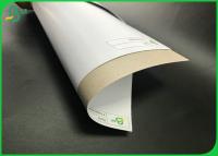 China 200g 300g thick Sheets White Coated Duplex Board Recycled Grey Back for sale