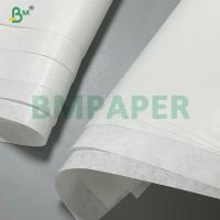 China 35GSM 40GSM White MG Kraft One Sided Glossy Shoe Wrapping Paper In Roll for sale