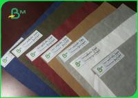 China New Type Environmental Custom Size Washable Kraft Paper Fabric For Gift Bag for sale