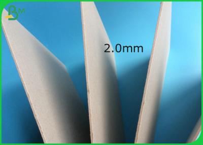 China High Stifiness 300g 2.0mm Grey Chipboard For Hardcover Book Cover for sale