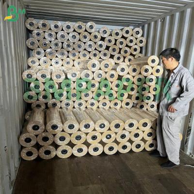 China High Absorbency Natural Kraft Paper 70gsm 90gsm For Farm Liners for sale