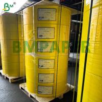 China NCR Paper Carbonless Copy Paper Roll with 100% Virgin Fibres, 48gsm - 80gsm Basis Weight, and CB CFB CF Coating for sale